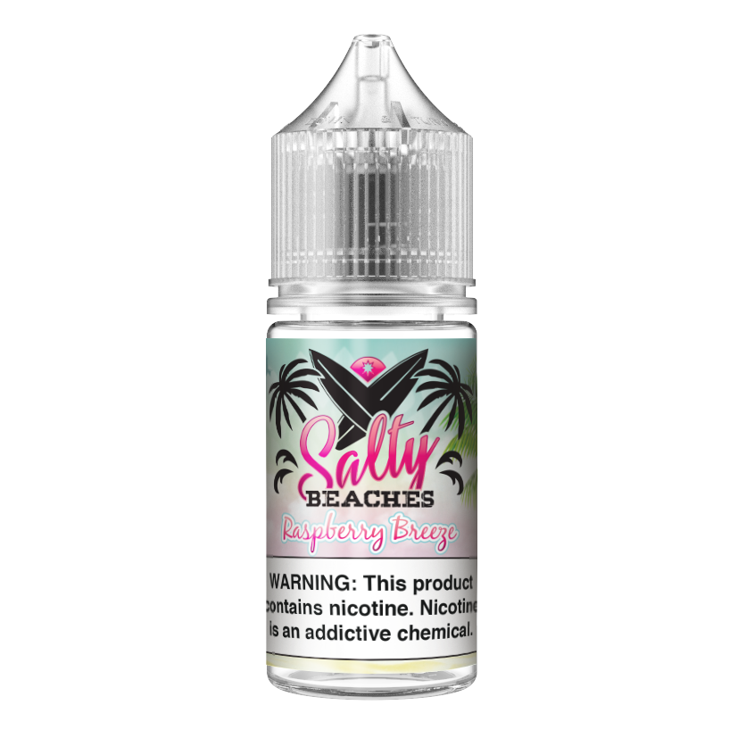 Salty Beaches Raspberry Breeze eJuice — eJuice BOGO